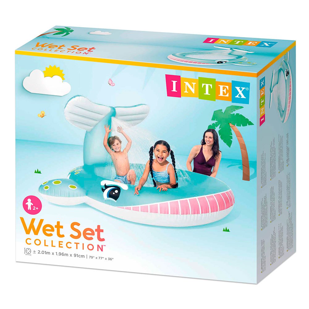 Intex Inflatable Whale Spray Pool – Smartbies